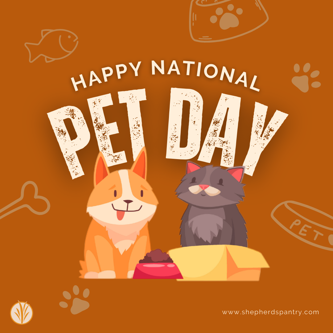 Happy National Pet Day! - | Shepherd's Pantry